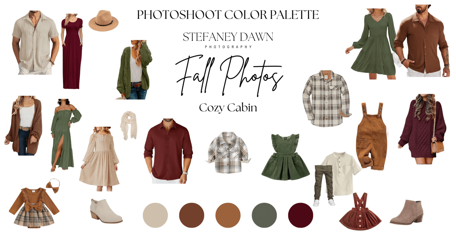 Fall Style: A Cozy Cabin Palette for Your Fall Photoshoots ...